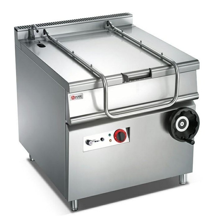 Vertical 80L Stainless Steel Gas Tilting Braising Pan/Bratt Pan for ...